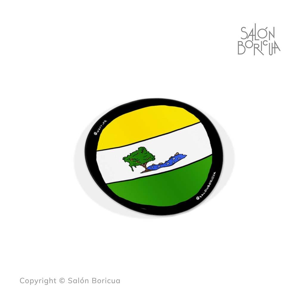 Bandera: Caimito #81 (Premium Sticker) – Salón Boricua