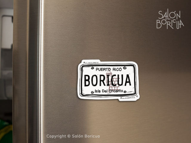 Imán: Tablilla Clásica Boricua (Magnet) – Salón Boricua