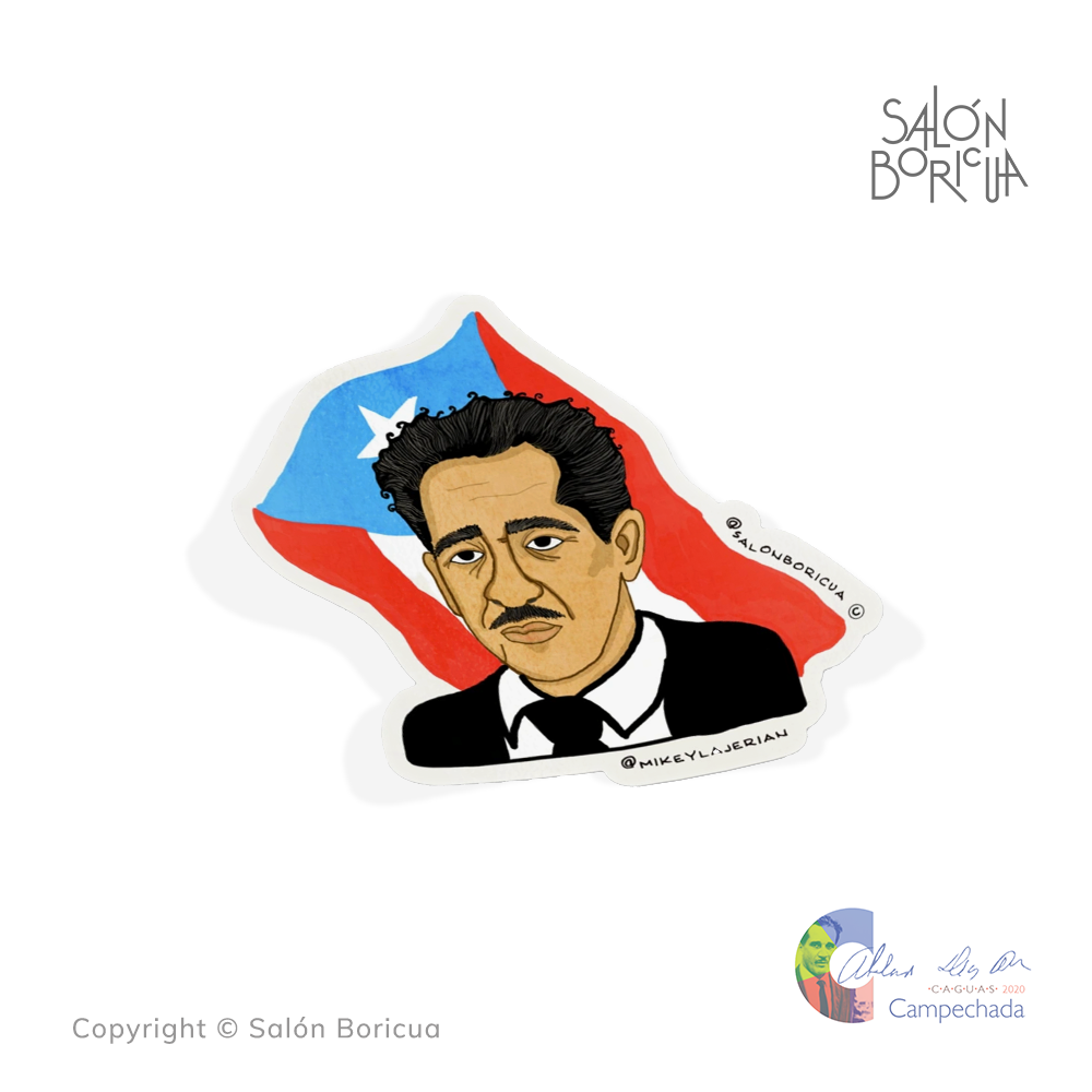 Abelardo Díaz Alfaro (Premium Sticker) – Salón Boricua